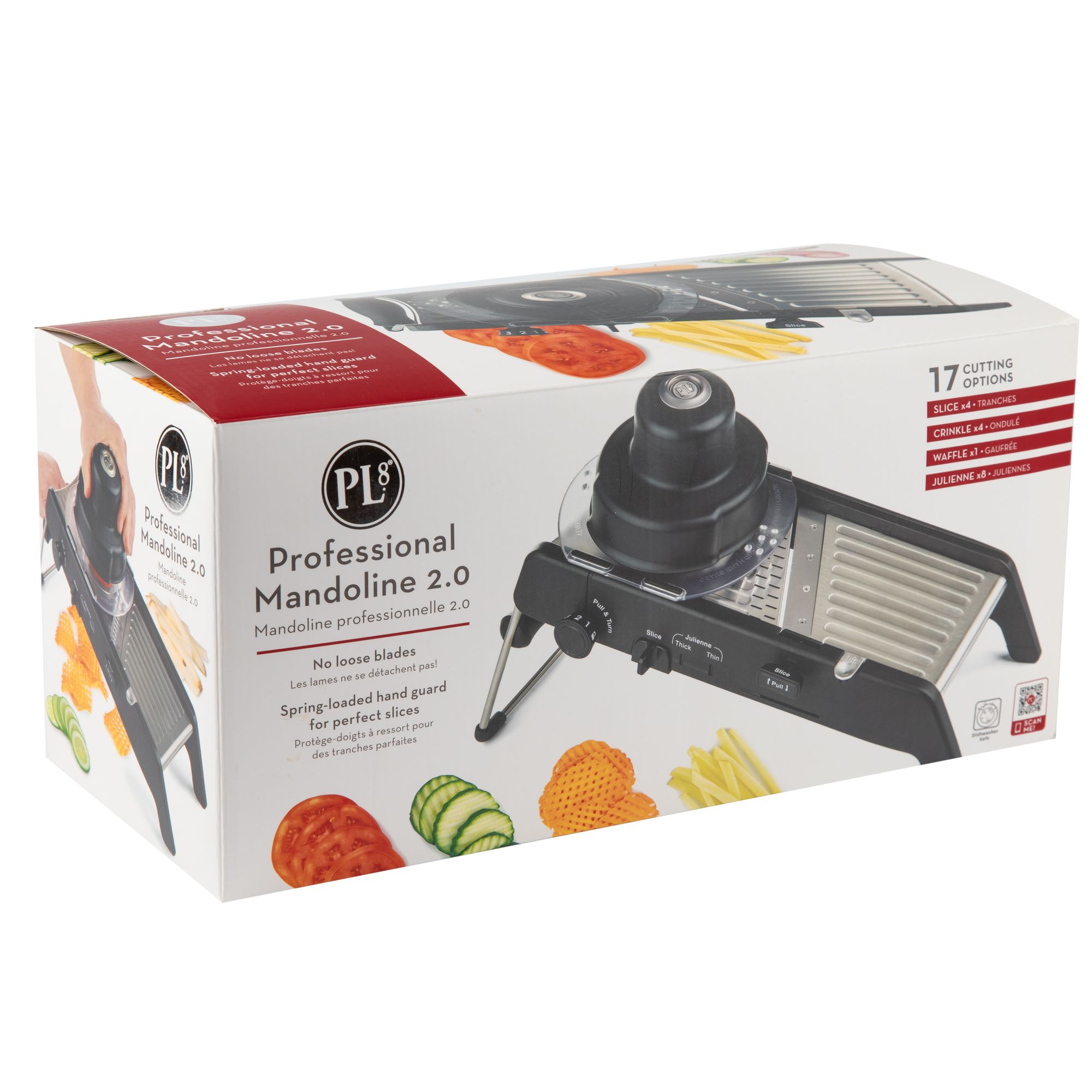 Progressive PL8 Professional Mandoline Black