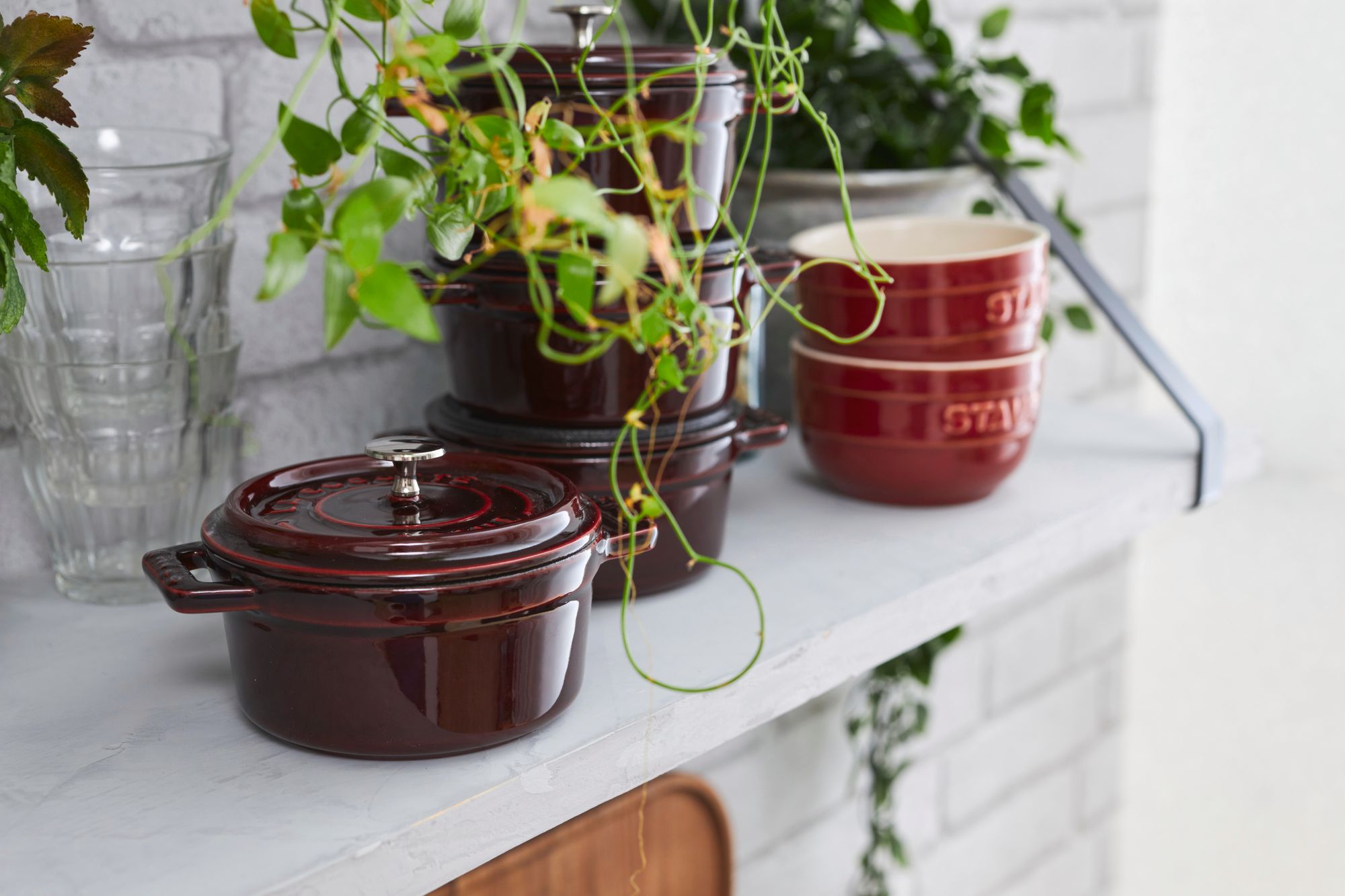 Staub Cocotte Round 24cm Grenadine